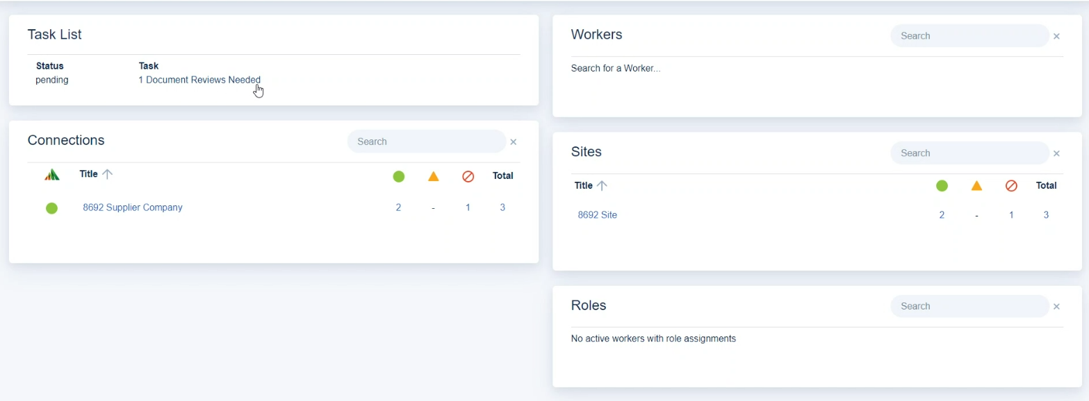 Document Verifications | Worker Management | Client