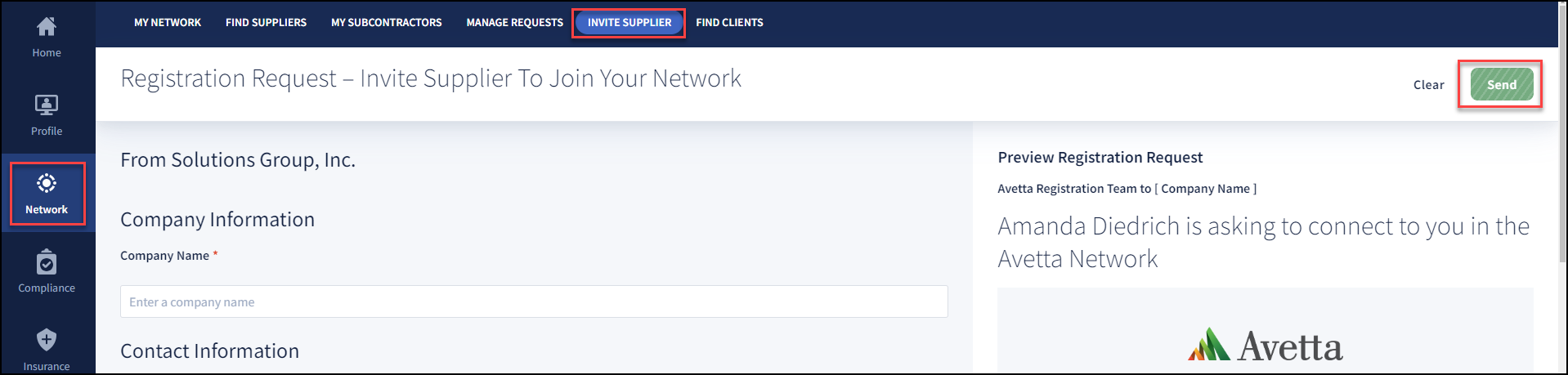 Subcontractor Management | Connect | Prime Suppliers